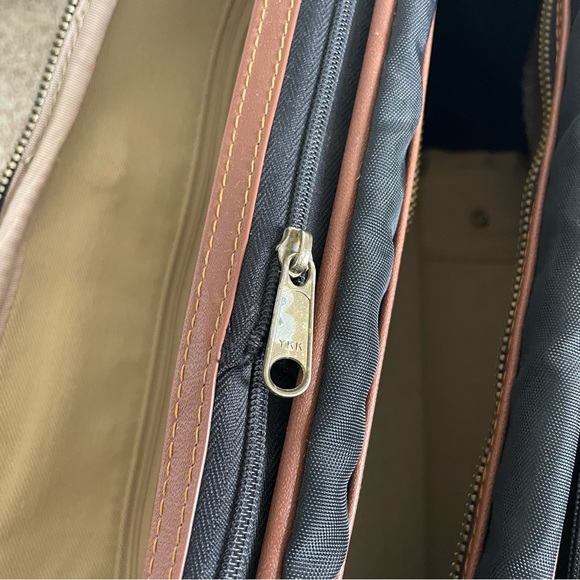 Lark | Bags | Lark Expandable Canvasleather Toteweekender Bag | Poshmark